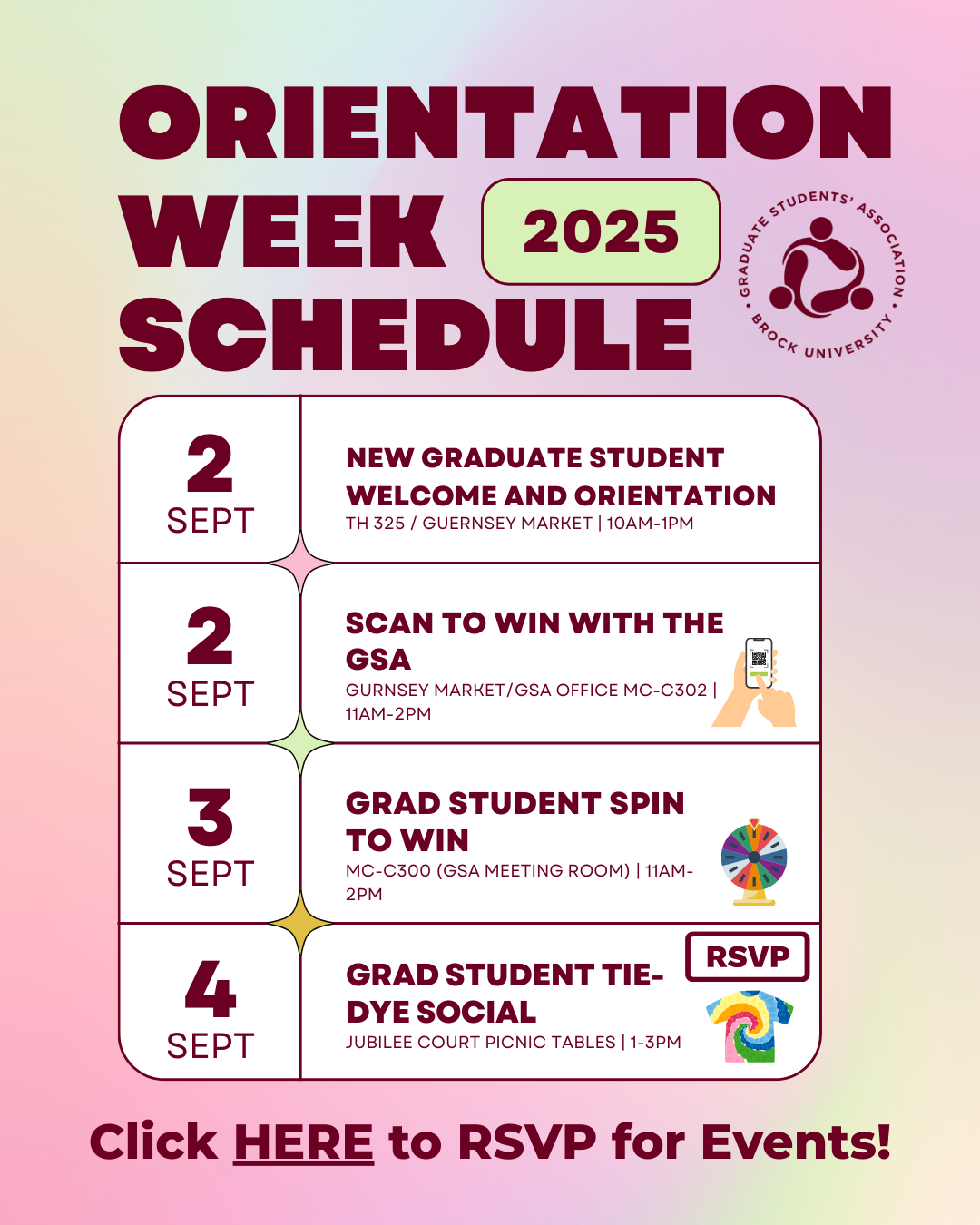 Colorful Modern Event Schedule Flyer (1)
